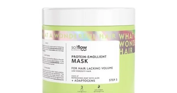 So!Flow Emollient-Protein Mask for Low Porosity and Lacking Volume Hair ...