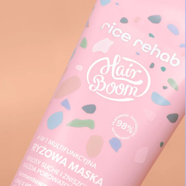 BODY BOOM Hairboom Rice Rehab- 4 in 1 Multifunctional Rice Hair Mask, 200ml