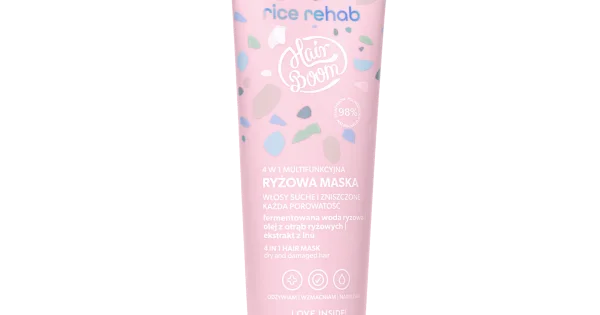 BODY BOOM Hairboom Rice Rehab- 4 in 1 Multifunctional Rice Hair Mask, 200ml