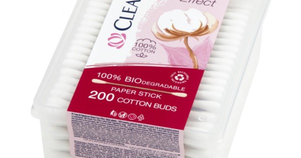 Cleanic Pure Effect Hygienic cotton buds 200 pieces