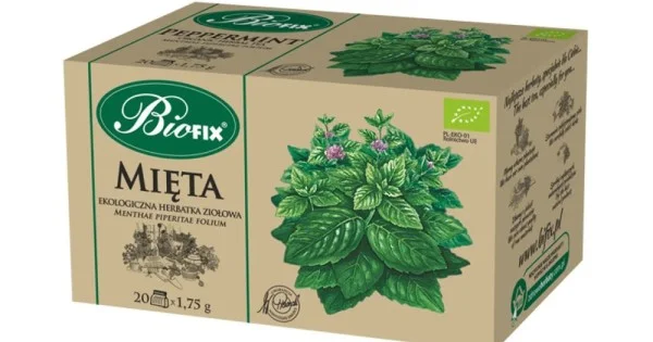 BIOFIX Peppermint Ecological Tea in tea bags 20x2g