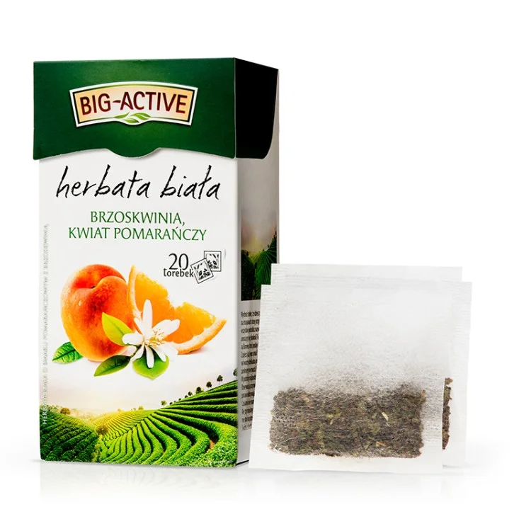 HERBAPOL BIG ACTIVE WHITE TEA WITH PEACH & ORANGE BLOSSOM